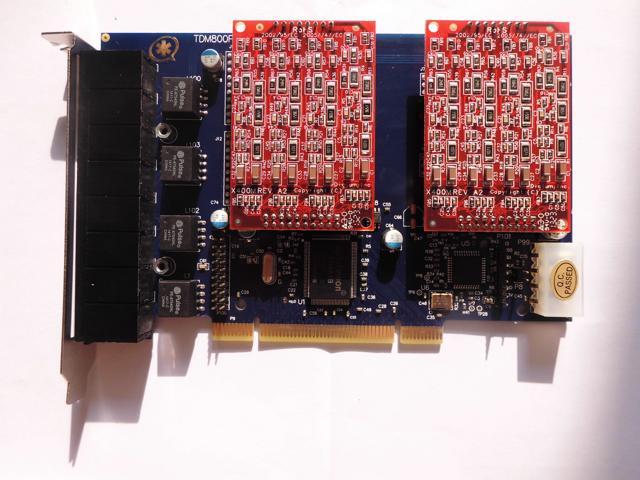 Click here for TDM800 TDM800P 8 fxo Ports PCI interface voip Anal... prices