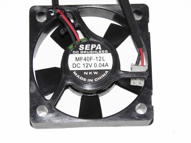 Click here for SEPA 4cm MF40F-12L Cooling fan with 12V 0.04A 2 Wi... prices
