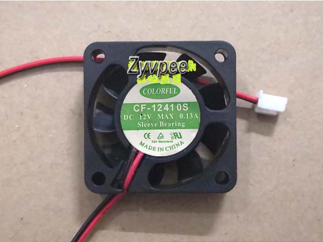 Click here for Colorful CF-12410S 4010 12V 0.13A DC fan with 2 Wi... prices