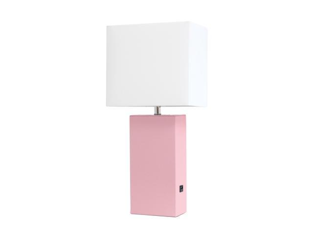 Click here for Elegant Designs Modern Leather Table Lamp with USB... prices
