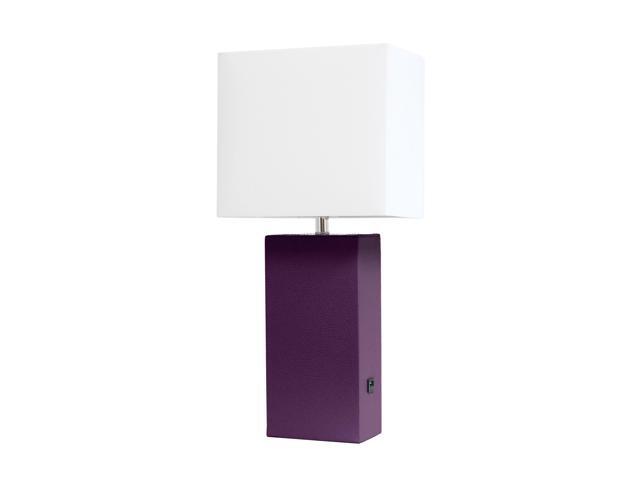 Click here for Elegant Designs Modern Leather Table Lamp with USB... prices