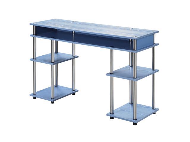 Click here for Designs2Go No Tools Student Desk with Shelves prices