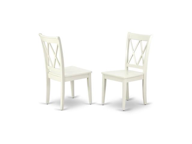 Click here for Set of 2 Chairs CLC-LWH-W Clarksville Double X-bac... prices