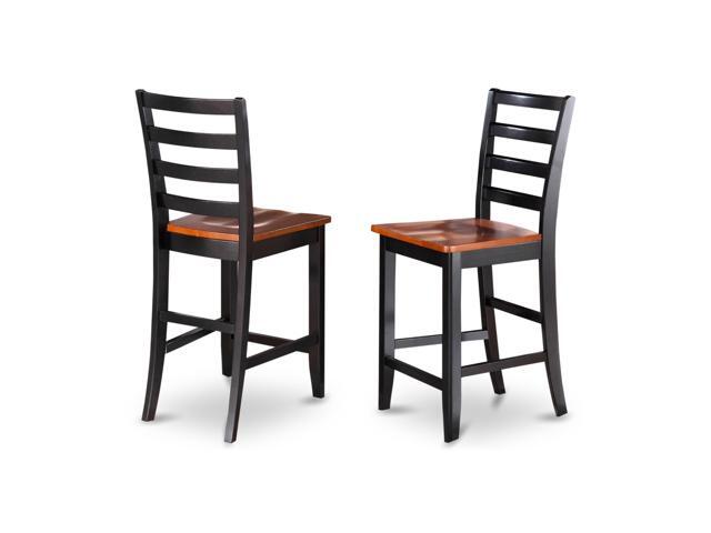 Click here for Set of 2 Chairs FAS-BLK-W Fairwinds Stool Microfib... prices