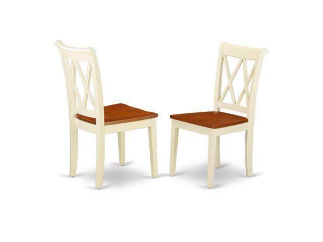Click here for Set of 2 Chairs CLC-BMK-W Clarksville Double X-bac... prices