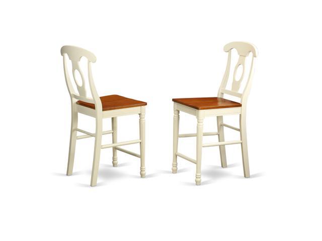 Click here for Set of 2 Chairs KES-WHI-W Kenley Counter Height St... prices