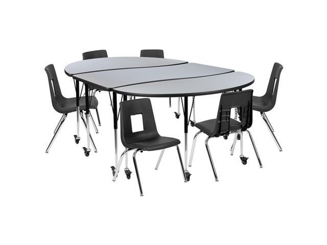 Click here for Flash Furniture Red Computer Gaming Desk and Blue... prices