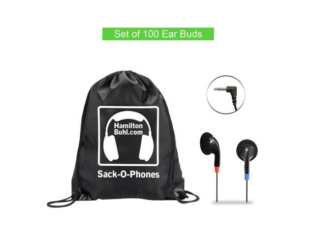 Click here for HamiltonBuhl Sack-O-Phones - 100 Earbuds  in Carry... prices
