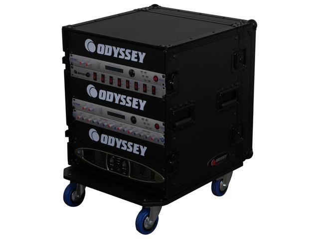 Click here for BLACK LABEL 12 SPACE AMP RACK WITH WHEELS prices