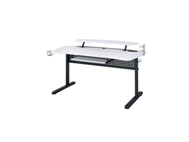 Click here for Gaming Table w/USB Port  Black & White Finish prices
