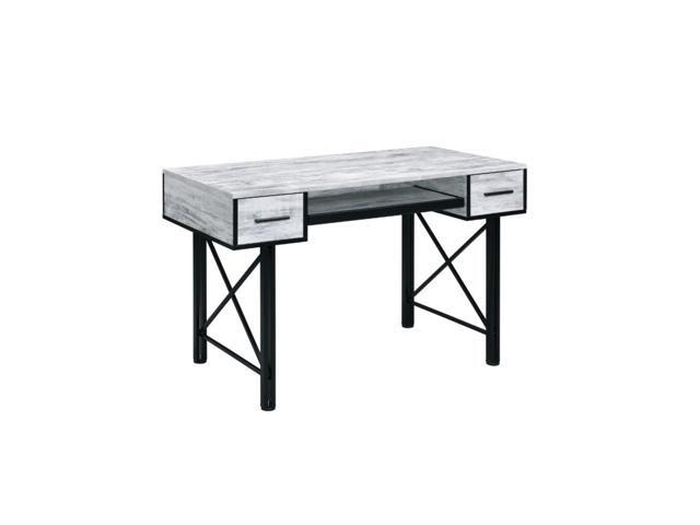 Click here for Computer Desk  Antique White & Black Finish prices