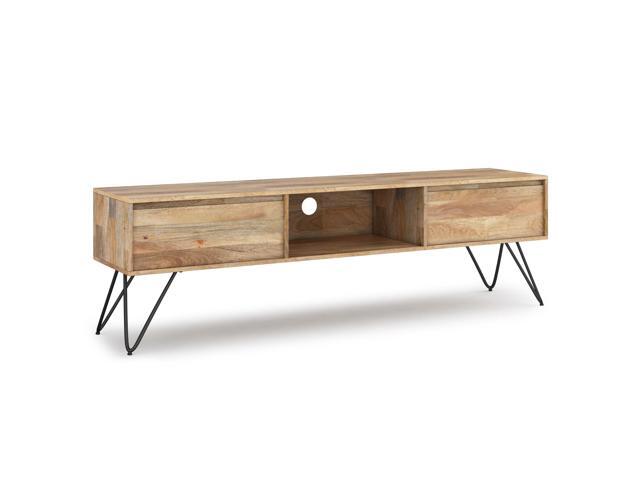 Click here for Hunter SOLID MANGO WOOD 68 inch TV Media Stand in... prices