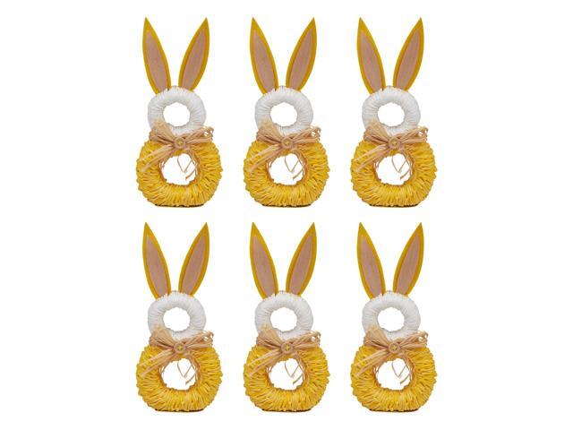 Click here for DII Rabbit Napkin Rings (Set of 6) prices