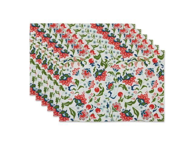 Click here for DII Garden Floral Print Outdoor Placemat (Set of 6... prices