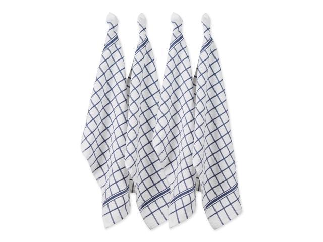 Click here for DII French Blue Windowpane Terry Dishtowel (Set of... prices