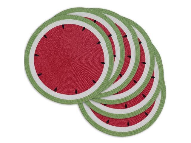 Click here for DII Summer Day Watermelon Placemats Set/6 prices