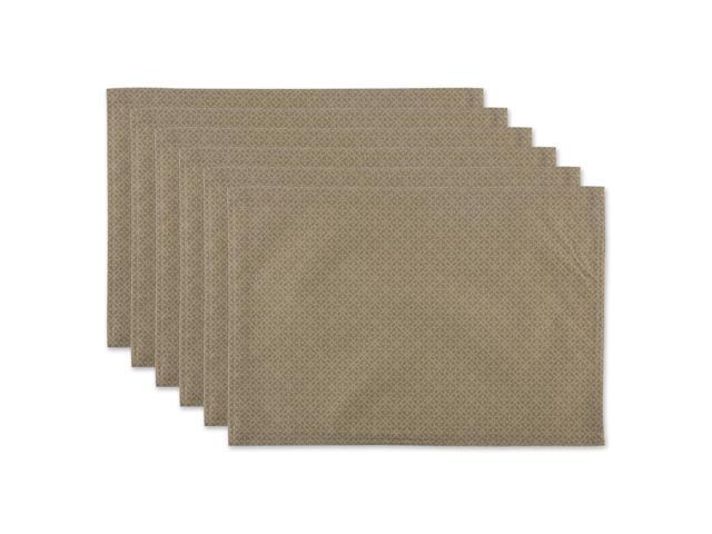 Click here for DII Stone Tonal Lattice Print Outdoor Placemat (Se... prices