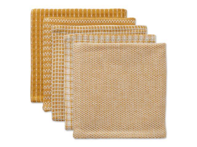 Click here for DII Asst Honey Gold Dishcloth (Set of 5) prices