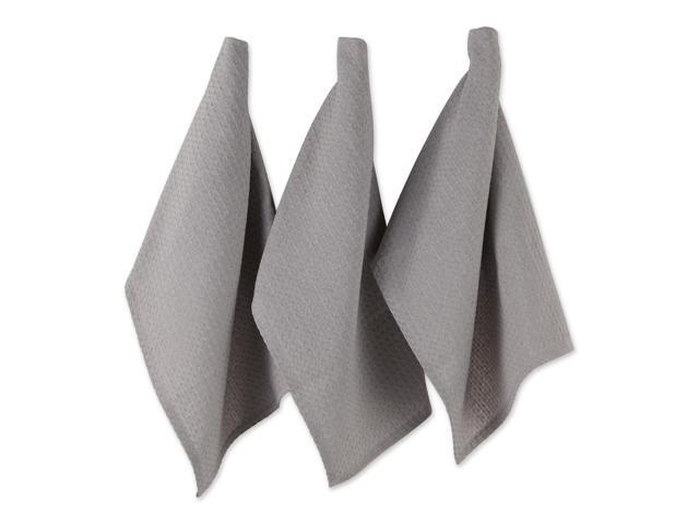 Click here for DII Gray Recycled Cotton Waffle Dishtowel (Set of... prices