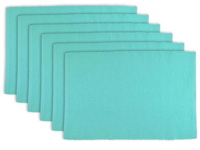 Click here for DII Aqua Ribbed Placemat (Set of 6) prices
