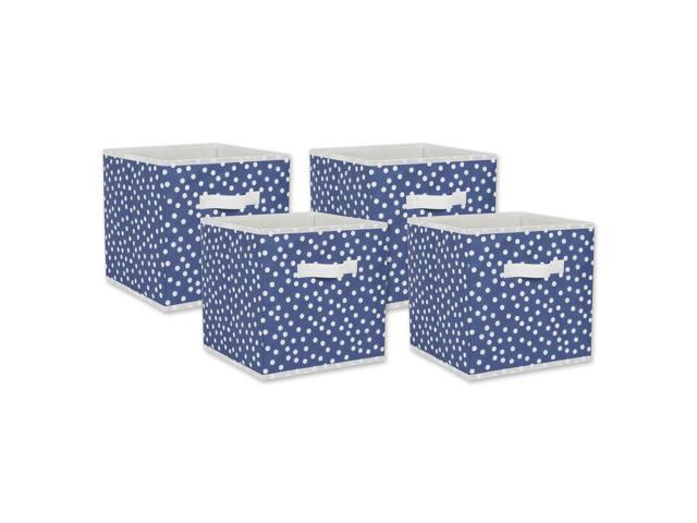 Click here for DII Nonwoven Polyester Cube Small Dots French Blue... prices