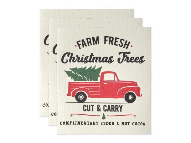 Click here for DII Christmas Truck Swedish Dishcloth Set/3 prices