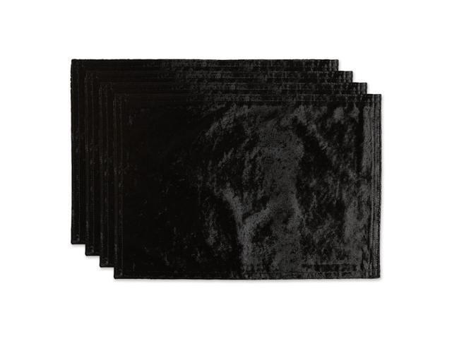 Click here for DII Black Velvet Placemat (Set of 4) prices