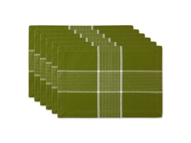 Click here for DII Fiesta Green Check Placemat (Set of 6) prices