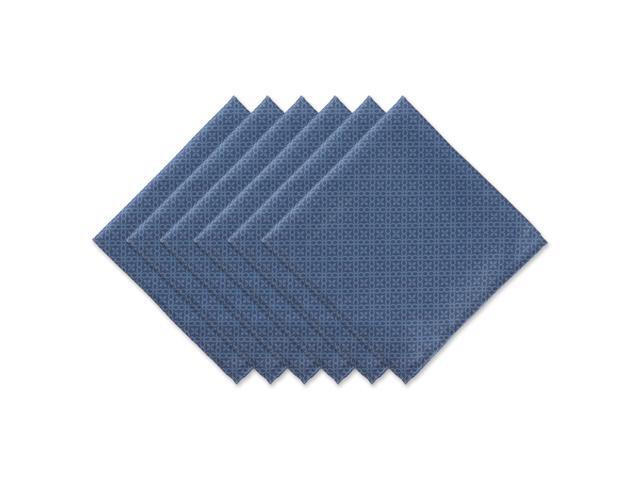 Click here for DII French Blue Tonal Lattice Print Outdoor Napkin... prices
