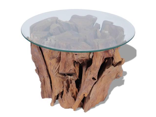 Click here for vidaXL Coffee Table Solid Teak Driftwood 23.6 prices