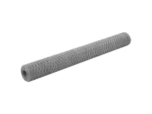 Click here for vidaXL Chicken Wire Fence Galvanised Steel 82x3.9... prices