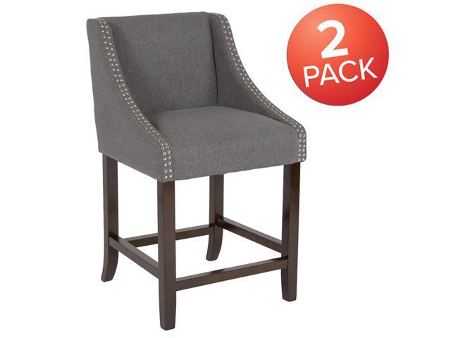 Click here for Carmel Series 24 High Transitional Walnut Counter... prices