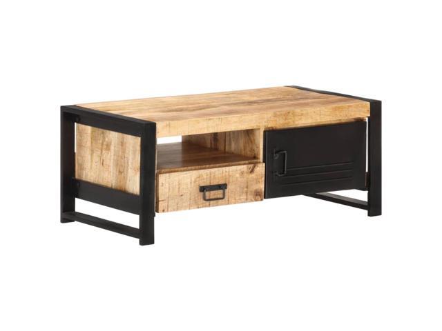 Click here for vidaXL Coffee Table 39.4x19.7x15.7 Rough Mango Woo... prices