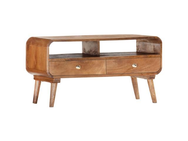Click here for vidaXL TV Cabinet 35.4x13.8x18.5 Solid Mango Wood prices