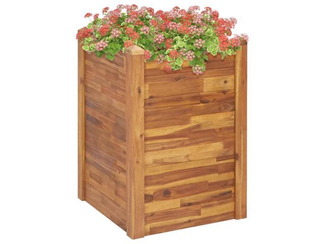 Click here for vidaXL Garden Raised Bed 23.6x23.6x33.1 Solid Acac... prices