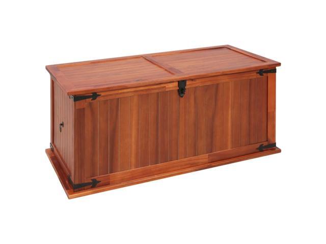Click here for vidaXL Storage Chest 31.1x13.4x12.6 Solid Acacia W... prices