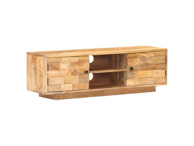 Click here for vidaXL TV Cabinet 45.7x11.8x13.8 Solid Mango Wood prices