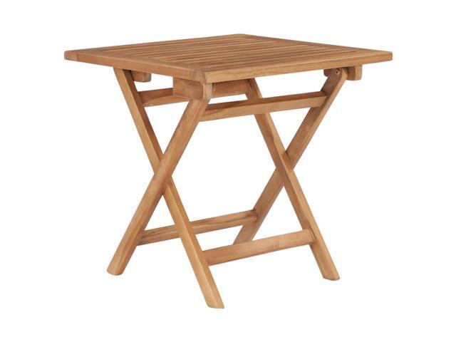 Click here for vidaXL Folding Garden Table 17.7x17.7x17.7 Solid T... prices