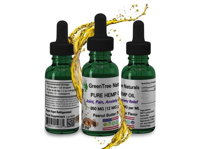 Click here for GreenTree Naturals Pure Hemp Pet Tincture 350 mg prices