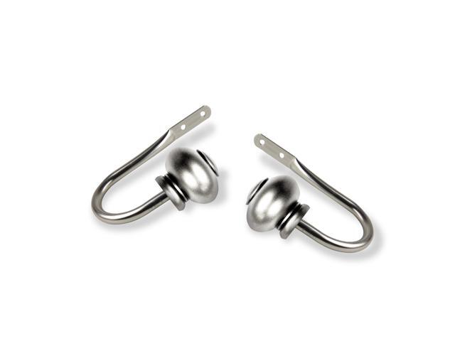 Click here for Carl Curtain Rod Holdback - Satin Nickel prices