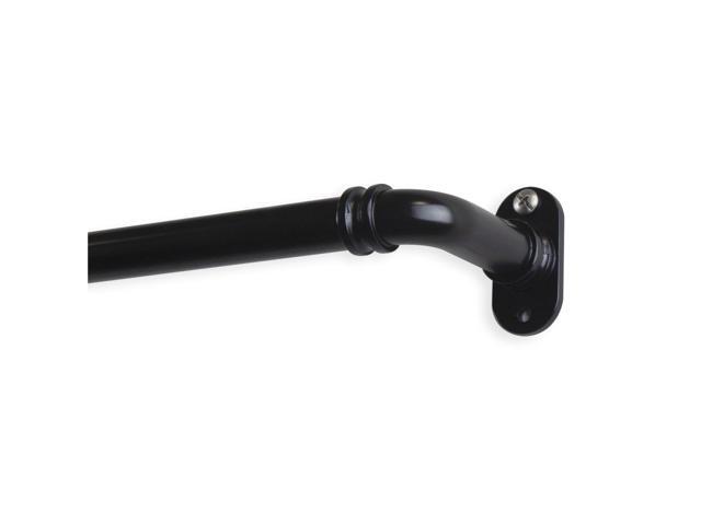 Click here for 5/8 inch Blackout Curtain Rod 48-84 inch - Black prices