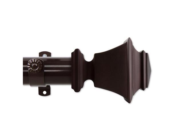 Click here for Norma Curtain Rod 1.5 inch 28 - 48 long - Cocoa prices