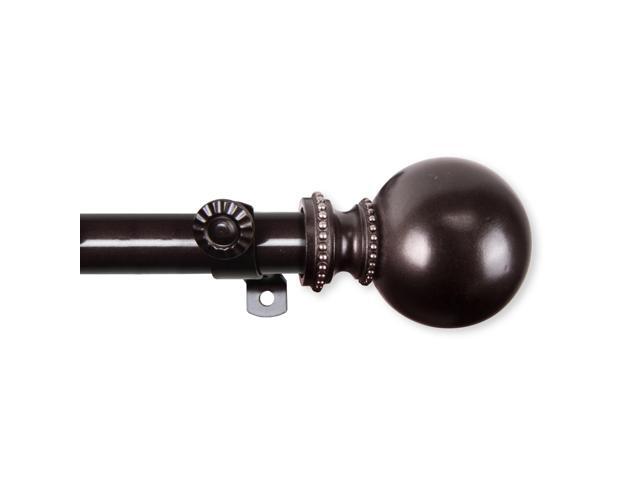 Click here for Lex Curtain Rod 13/16 inch 66-120 - Cocoa prices