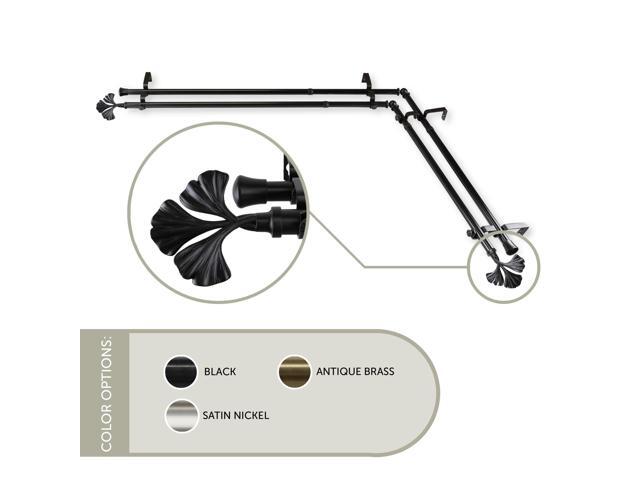 Click here for 13/16 inch Maidenhair Corner Window Double Curtain... prices