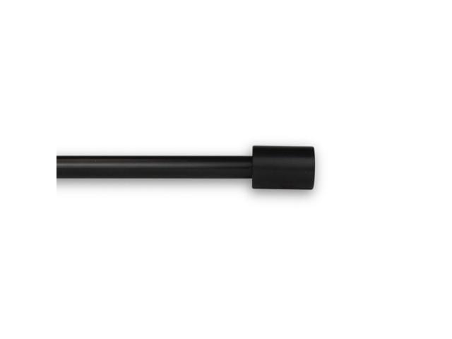 Click here for Bertha Curtain Rod 5/8 inch 84-120 Inch - Black prices