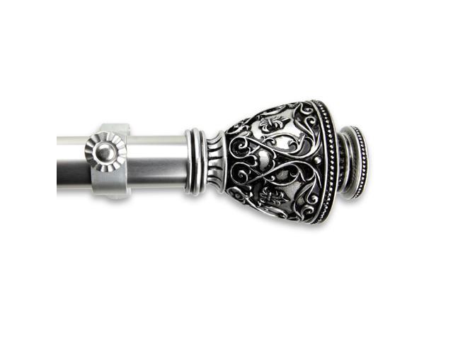 Click here for Virginia Curtain Rod 1 inch 66-120 inch - Satin Ni... prices