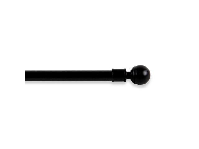 Click here for Bola Curtain Rod 7/16 inch 28-48 inch - Black prices