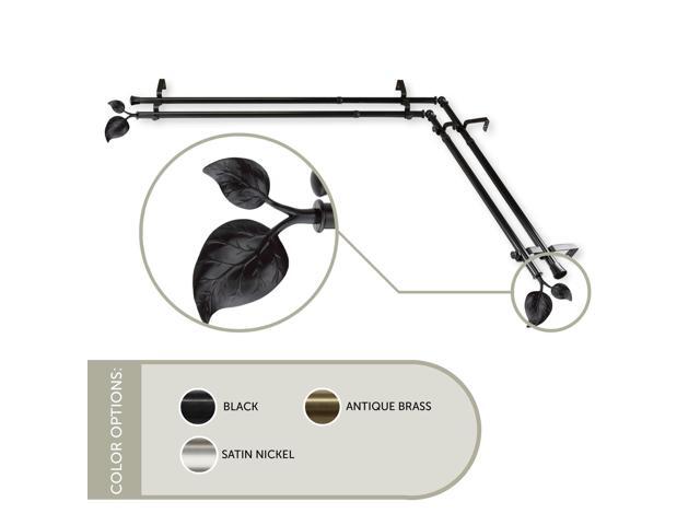 Click here for Eve Double Corner Window Curtain Rod 13/16 inch 12... prices