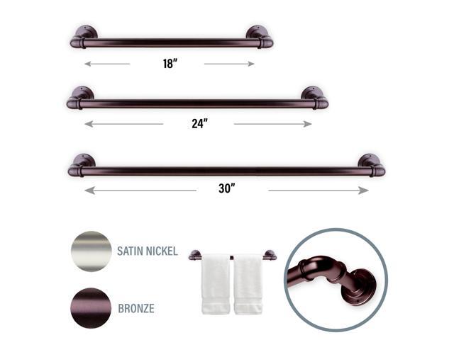 Click here for Industrial Pipe Design 30 Towel Rack - Bronze prices