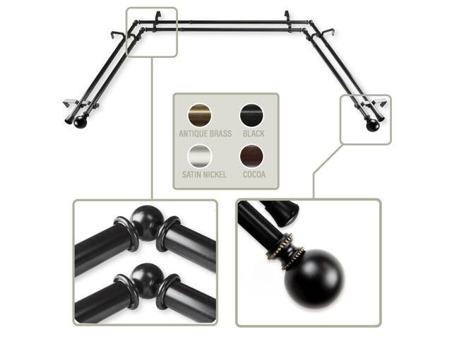 Click here for Lex 13/16 inch Bay Window Double Curtain Rod 20-36... prices